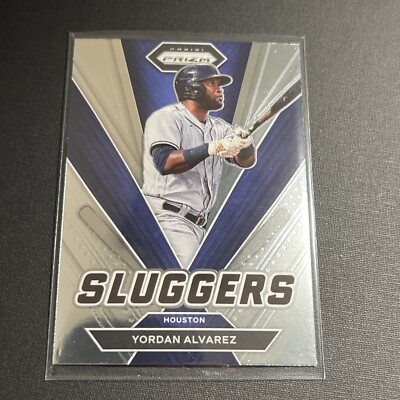 2022 Panini Prizm Sluggers Insert Yordan Alvarez SL-1 Houston Astros ...