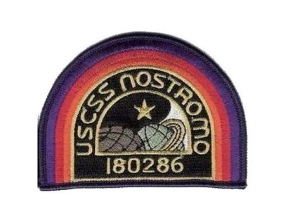 Ecusson USCSS Nostromo 180286 Alien ecusson equipage alien nostromo ...
