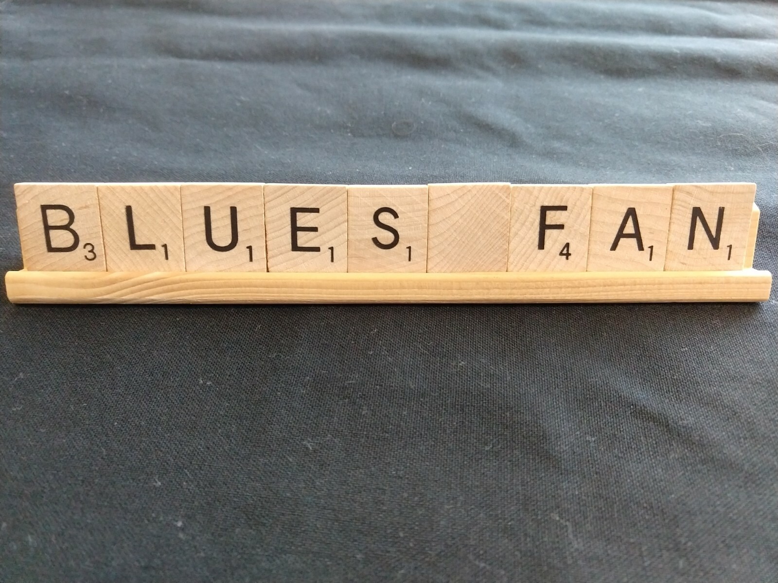St. Louis Blues 'Blues Fan' Scrabble Name Plate | eBay