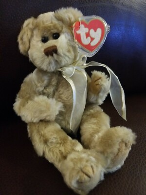 TY Beanie Baby “Beverly” 1993 Attic Treasures Collection Bear Free ...