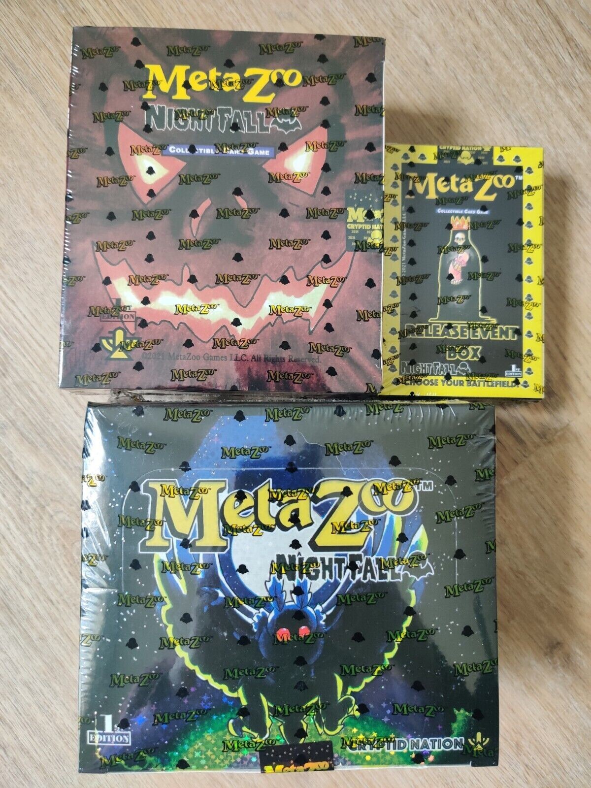MetaZoo 1st Edition Nightfall Bundle - Booster Box, Spellbook, Release ...