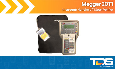 [USED] Megger AVO 20T1 InterroGatr T1/HDSL Span Verifier and Tester (AS ...