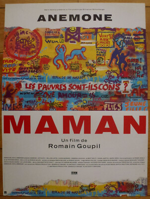 MAMAN Anémone Arthur H. Romain Goupil 1990 Affiche Originale 37x51 ...