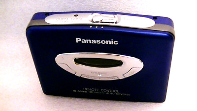 Restored VINTAGE PANASONIC WALKMAN CASSETTE PLAYER RQ-X11, Works very ...