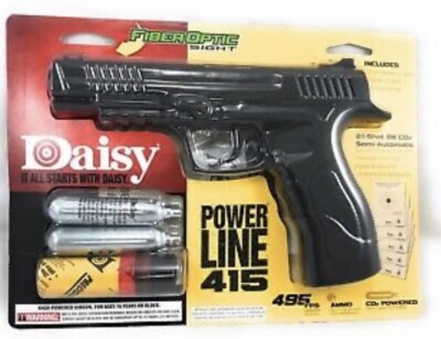 Daisy PowerLine 415 Air Pistol Safety CO2 Kit 39256834152| eBay