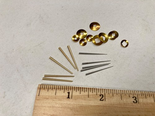 Antique Clock Hand Washers and Pins Assortment 20 piece set | eBay