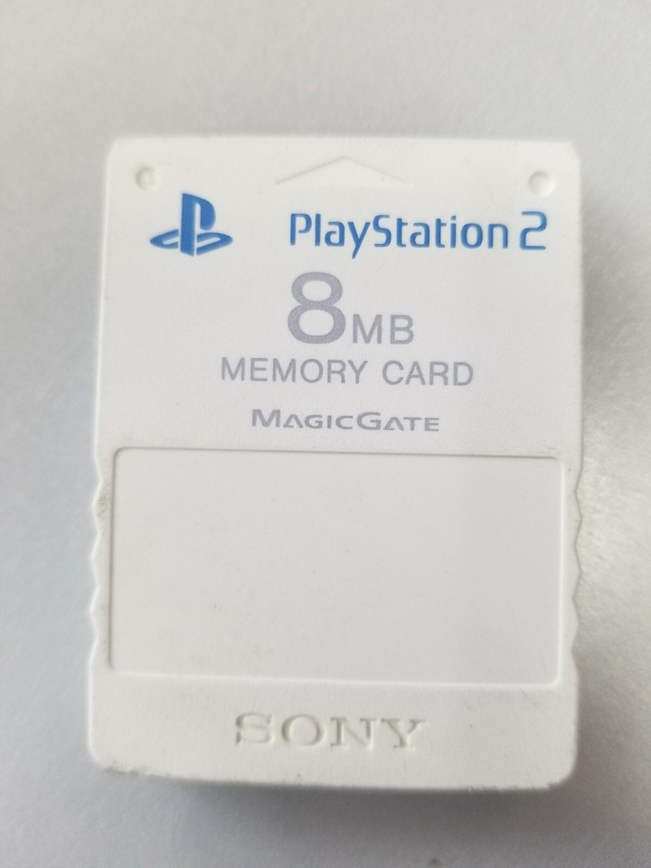 Official OEM Sony Playstation 2 PS2 Memory Card 8MB Magic Gate Nyko ...