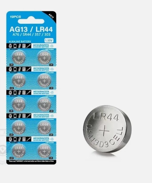 10-50Pcs AG13 LR44 A76 357 357A LR1154 SR1154 SR44 1.5V Button Battery ...