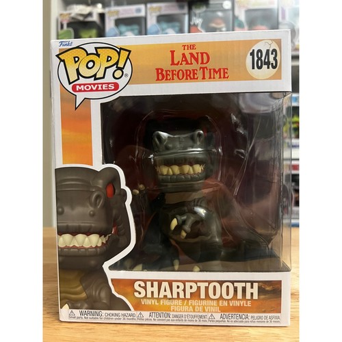 6-INCH Sharptooth Funko Pop #1843 Land Before Time Movies Dinosaur T ...