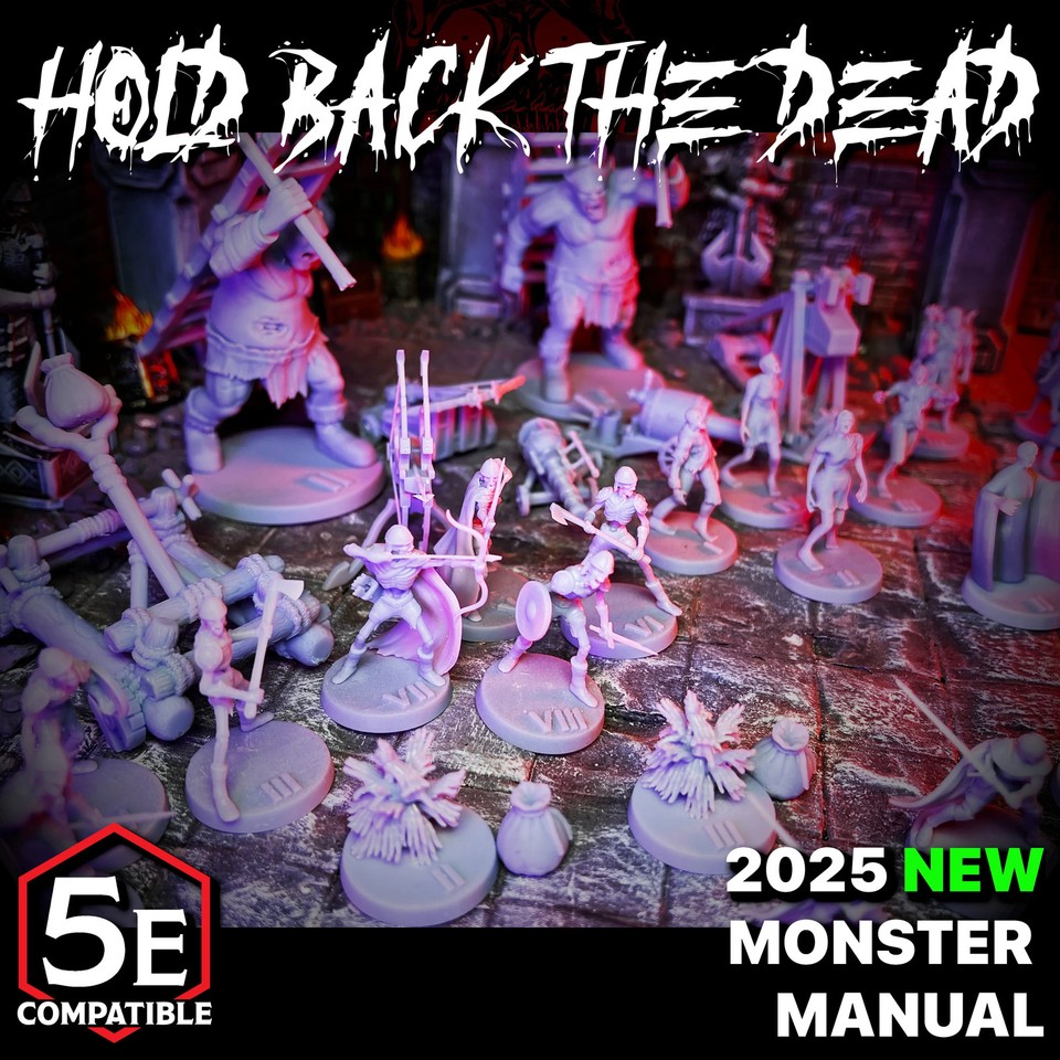 Hold Back The Dead - 30pc - COMPLETE ADVENTURE PACK - DnD TTRPG | eBay