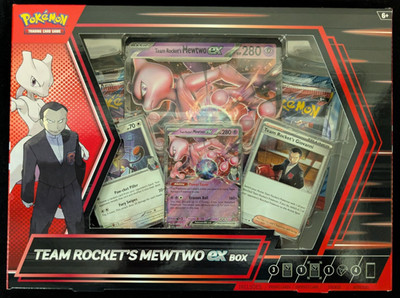 Pokemon SEALED UNOPENED Team Rocket's Mewtwo EX Box Destined Rivals ...