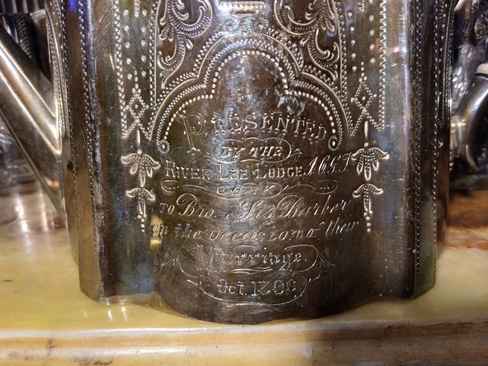 James Dixon & Sons - Sheffield - Antique Silver Plated Tea Set | eBay UK