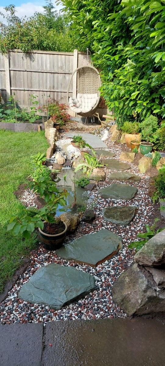 Slate Garden Stepping Stones