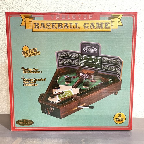 Barrington 13" Tabletop Baseball Game with 2 Metal Balls Holiday Gift ...