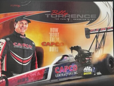 VRHTF NHRA "BILLY TORRENCE CAPCO CONTRACTORS INC. TOP FUEL DRAGSTER ...