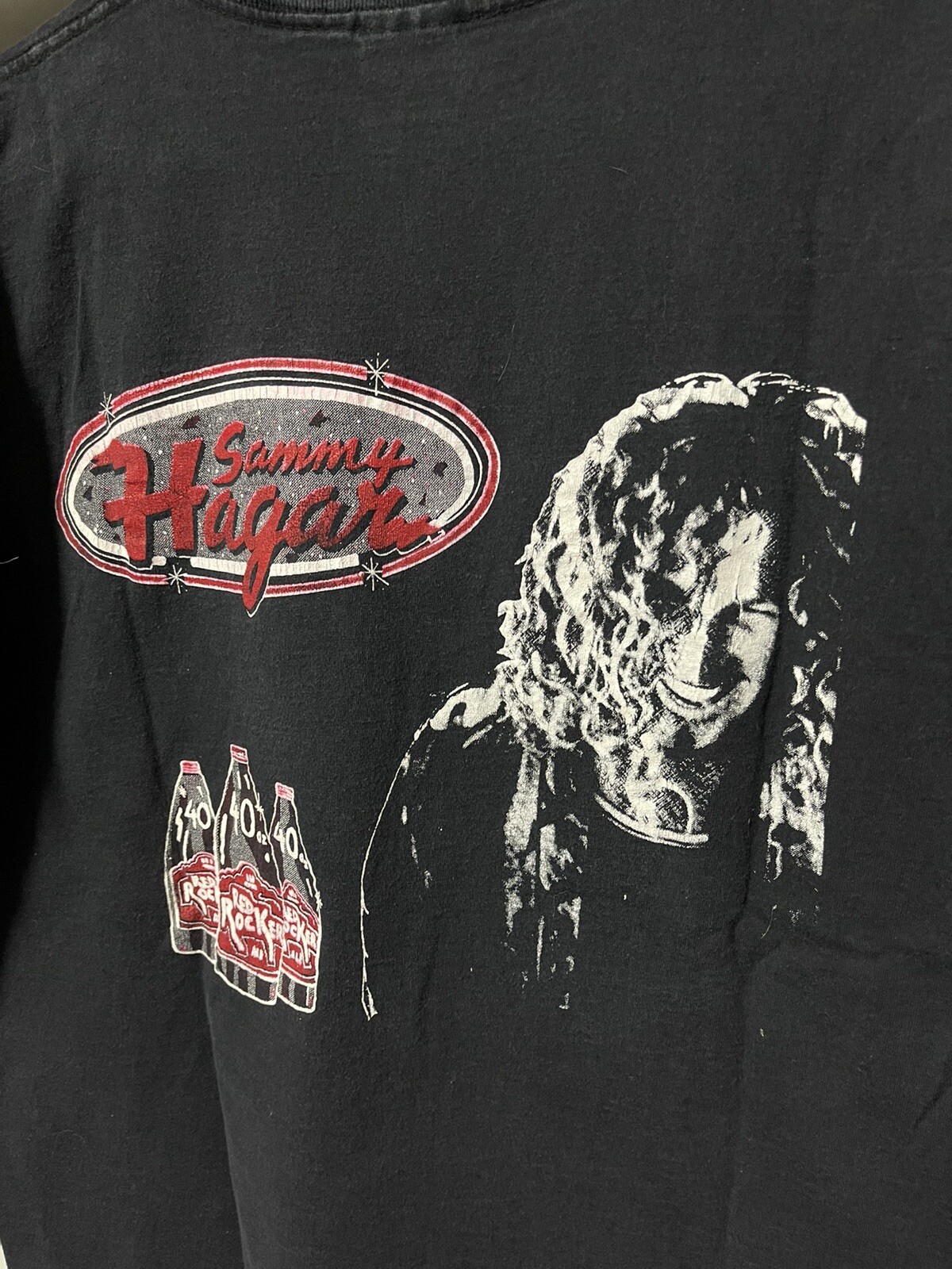 vintage SAMMY HAGAR 'RED ROCKER' CONCERT TOUR T SHIRT… - Gem