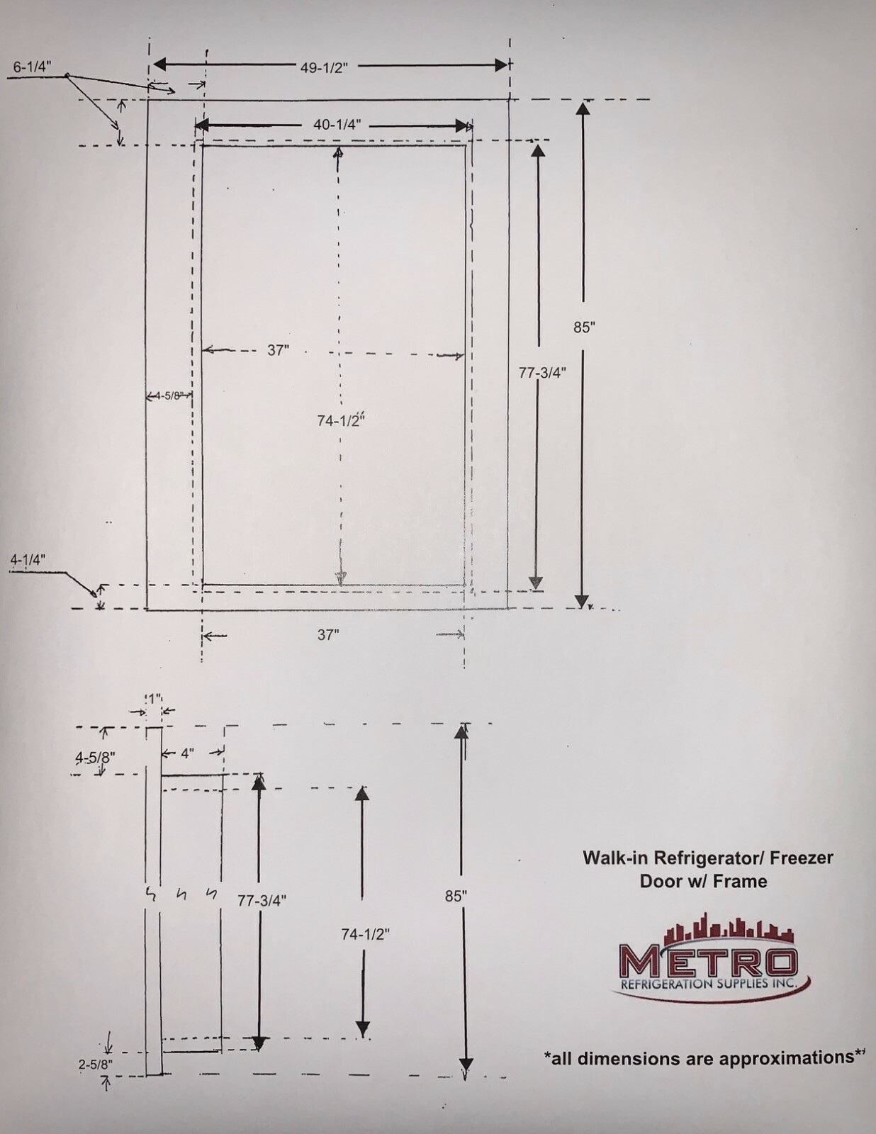 Walk-in Freezer/Cooler Swing Door | eBay