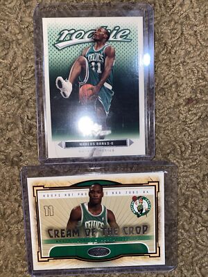 Marcus Banks Lot Of 2. Rookie Card. Cream Of The Crop. Boston Celtics ...