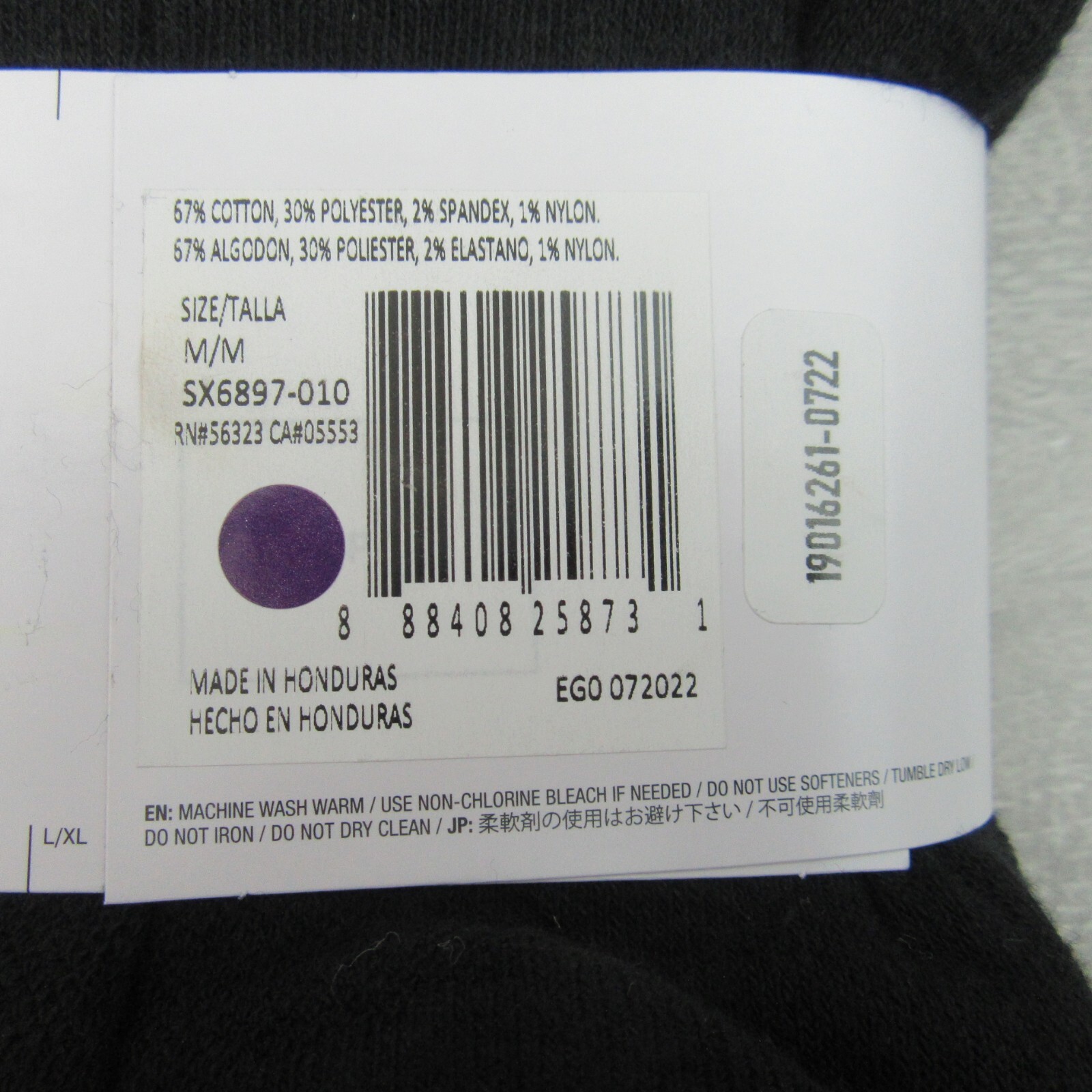 Nike Socks Dri-fit Crew Everyday Plus Cushioned Black 6 Pairs Sx6897 ...