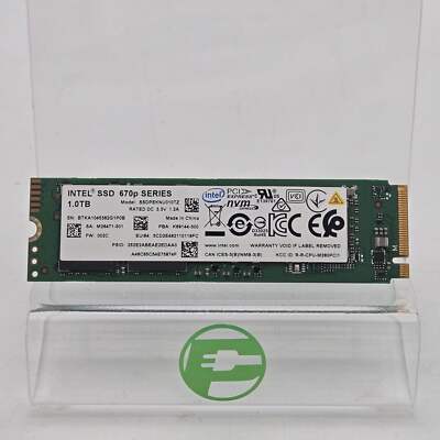 Intel 2280mm 670p series 1TB M.2 NVMe Gen 3.0 x 4 SSD SSDPEKNU010TZ | eBay
