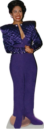 Selena Q - Signature Purple Outfit- 65" Tall Life Size Cardboard Cutout ...