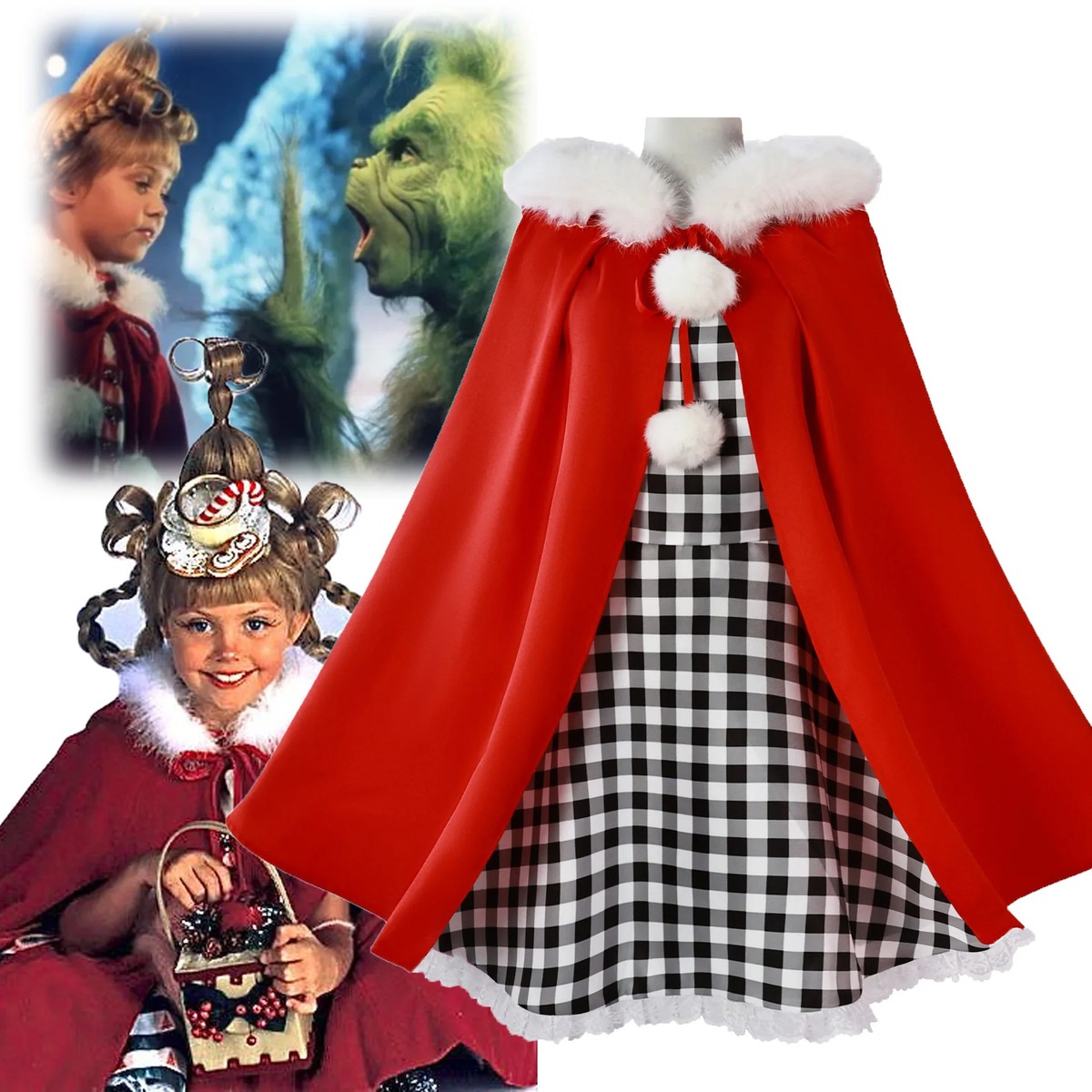 Cindy Lou Who Costume Dr. Seuss Cindy Lou Who Toddler Costume | Free