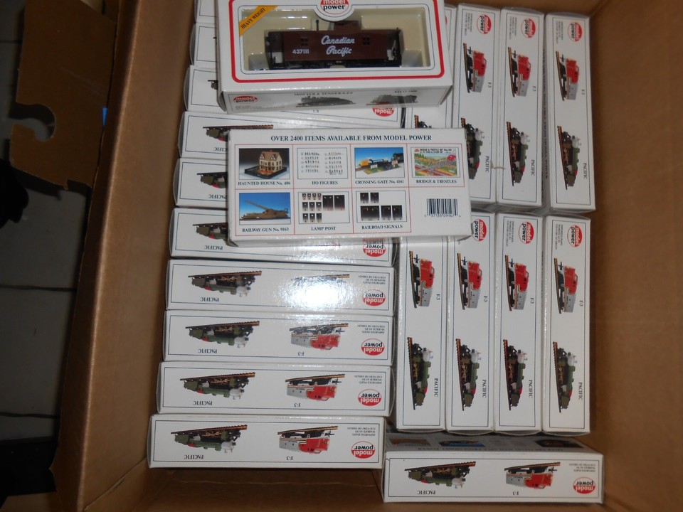 MODEL POWER HO SCALE LOT OF 29 [LOWEST ON EBAY] ALL THE SAME #9147 CP ...