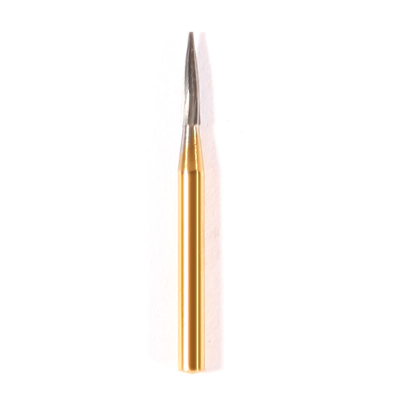 FG 7902 Dental Tungsten Carbide Steel Gold Burs Needle shape For High ...