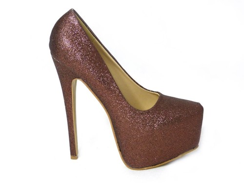 LADIES WOMENS HIGH HEEL STILLETO CONCEALED PLATFORM COURT SHOES SANDALS ...