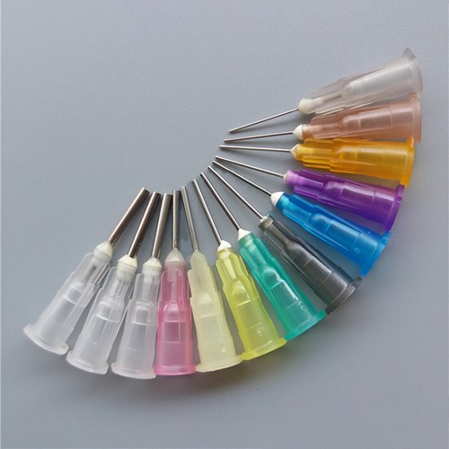 Blunt Tip Needle Cap Oil Glue Ink Applicator Dispensing Liquid Refill ...