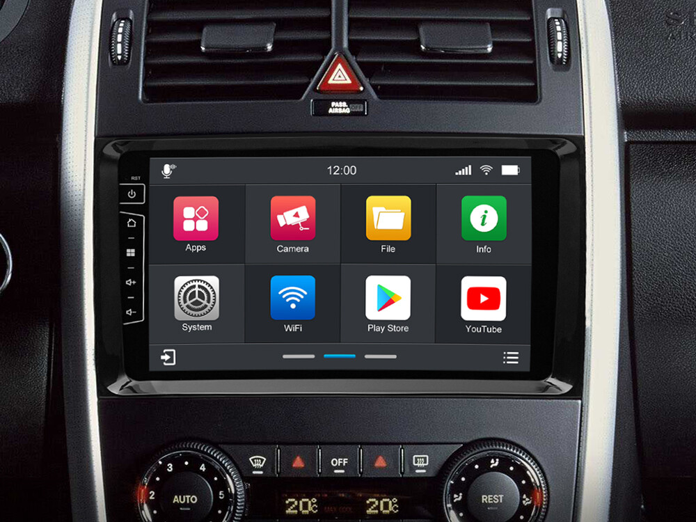 für Mercedes Sprinter W906 9" 9 Zoll DAB+ USB Bluetooth kabellos Apple ...