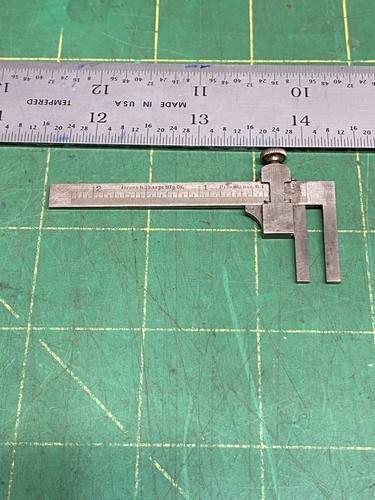 VINTAGE MACHINIST BROWN & SHARPE MINI CALIPER, USA 2” RARE | eBay