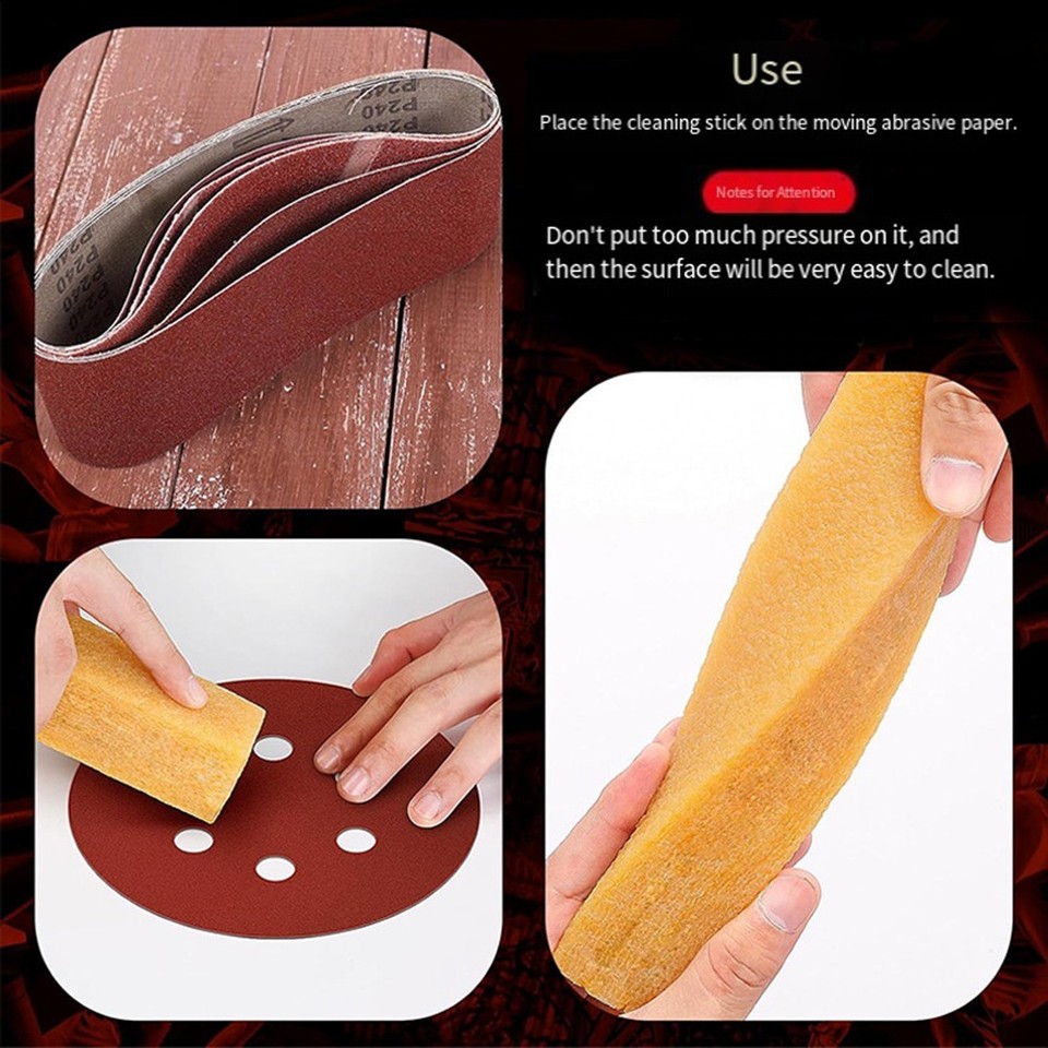 Rubber Sanding Eraser for Quick Removal of Dust and Debris on Abrasive ...
