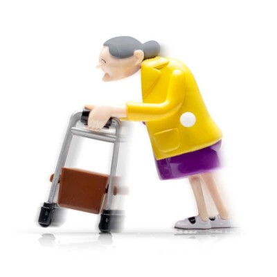 Racing Grannies Wind Up and Pull Back Toys Novelty Joke Gifts | eBay UK