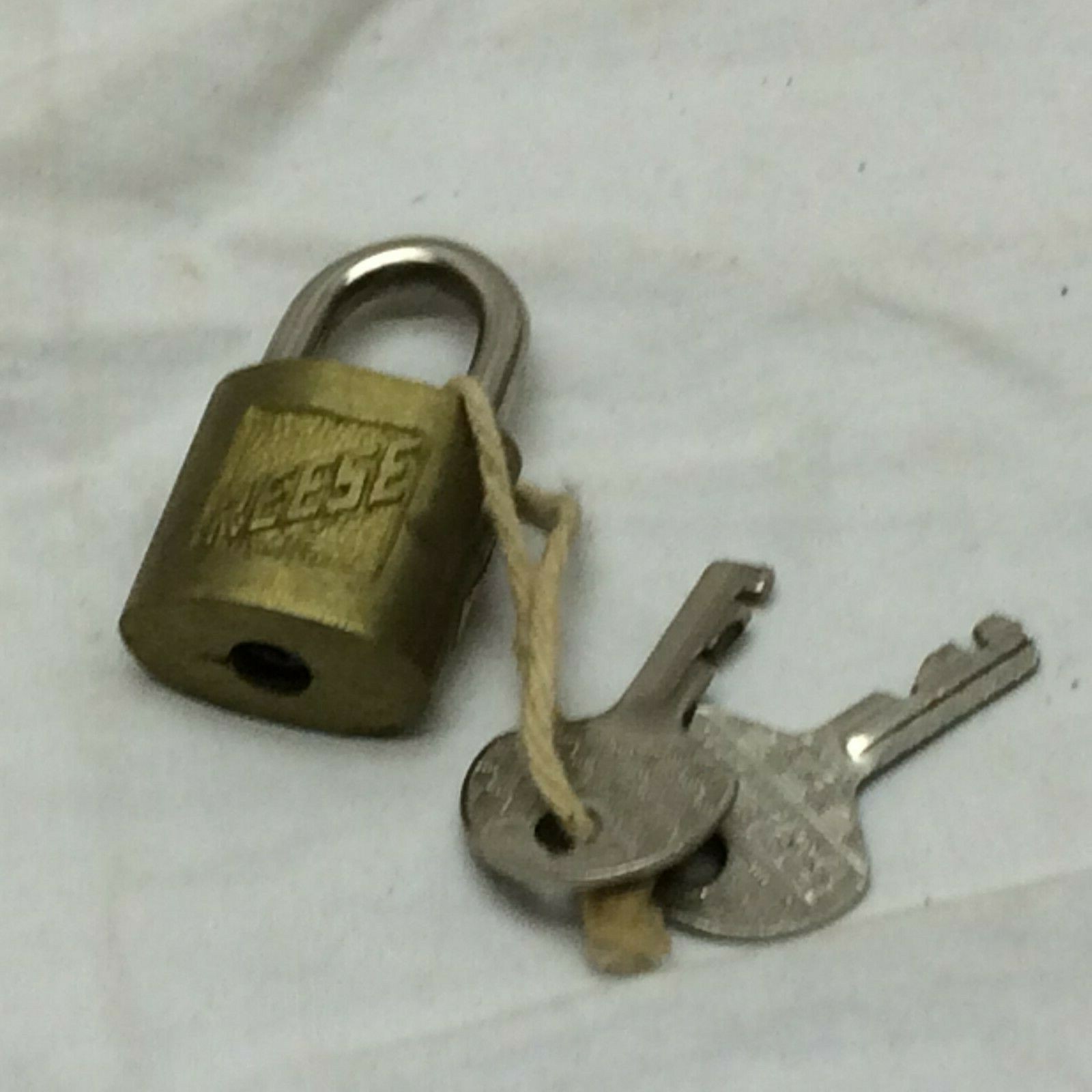 Vintage Reese Lock and 2 Keys Travel Lock | eBay