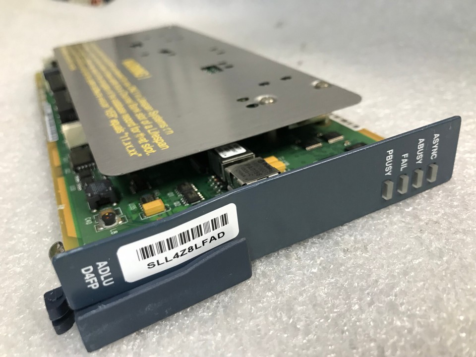 Alcatel Lucent ADSL D4FP 300828990 1 Circuit Pack Card SLL4Z8LFAB ...