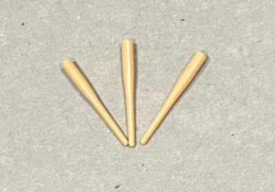 3 Bats ~ Tan MINI baseball for Bobbleheads Bobblehead Replacement MINI ...
