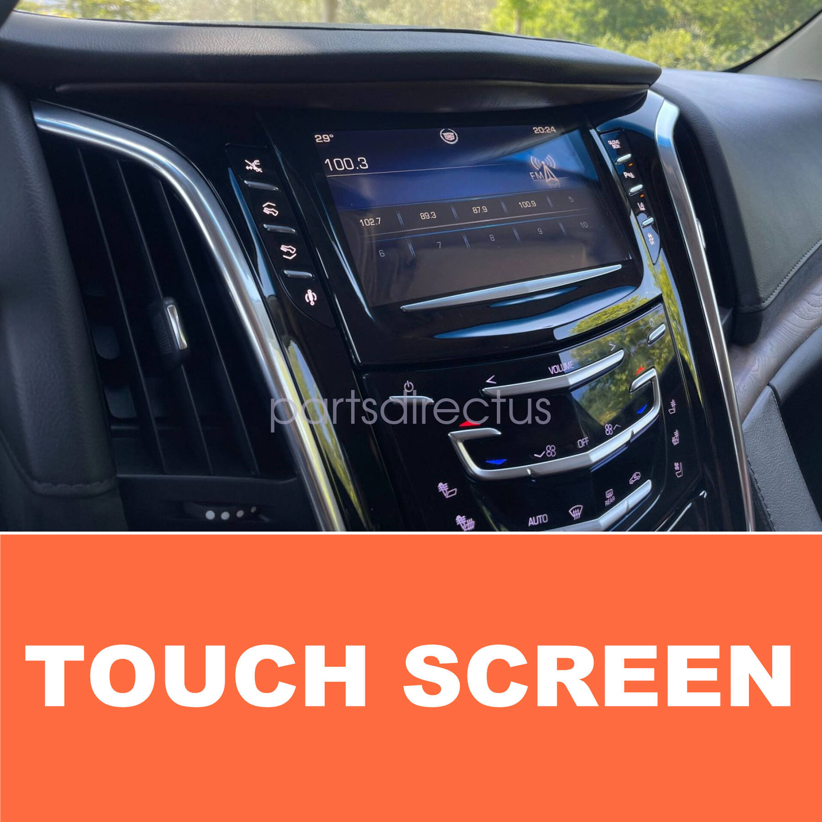 TOUCH SCREEN fit CADILLAC CTS V ATS SRX XTS CUE RADIO INFO DISPLAY 2013 ...