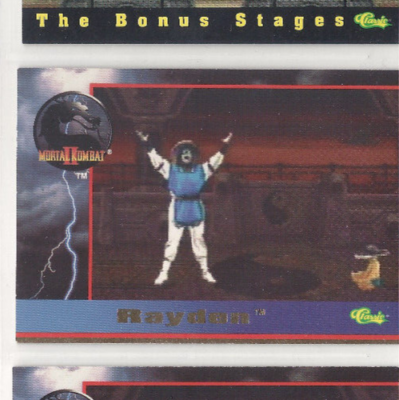 1994 Classic Mortal Kombat II Rayden Babality Chase Card BAB6 | eBay