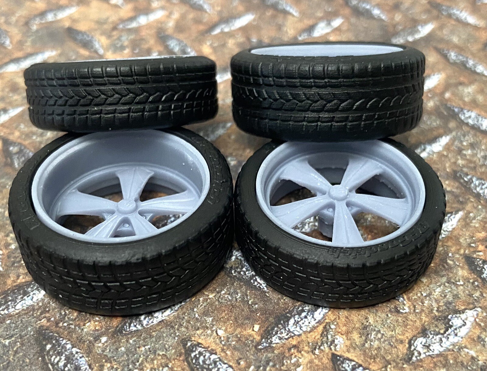 Resin 21/20 In. “US Mags Thruster” Model car Wheels/Tires 1/24 1/25 ...