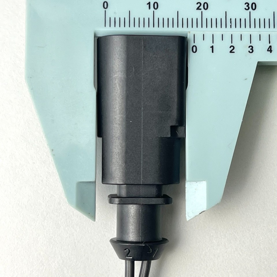 2-Pin Brake Pad Wear Sensor Connector Prewire Plug Repair 1J0973802 VW ...
