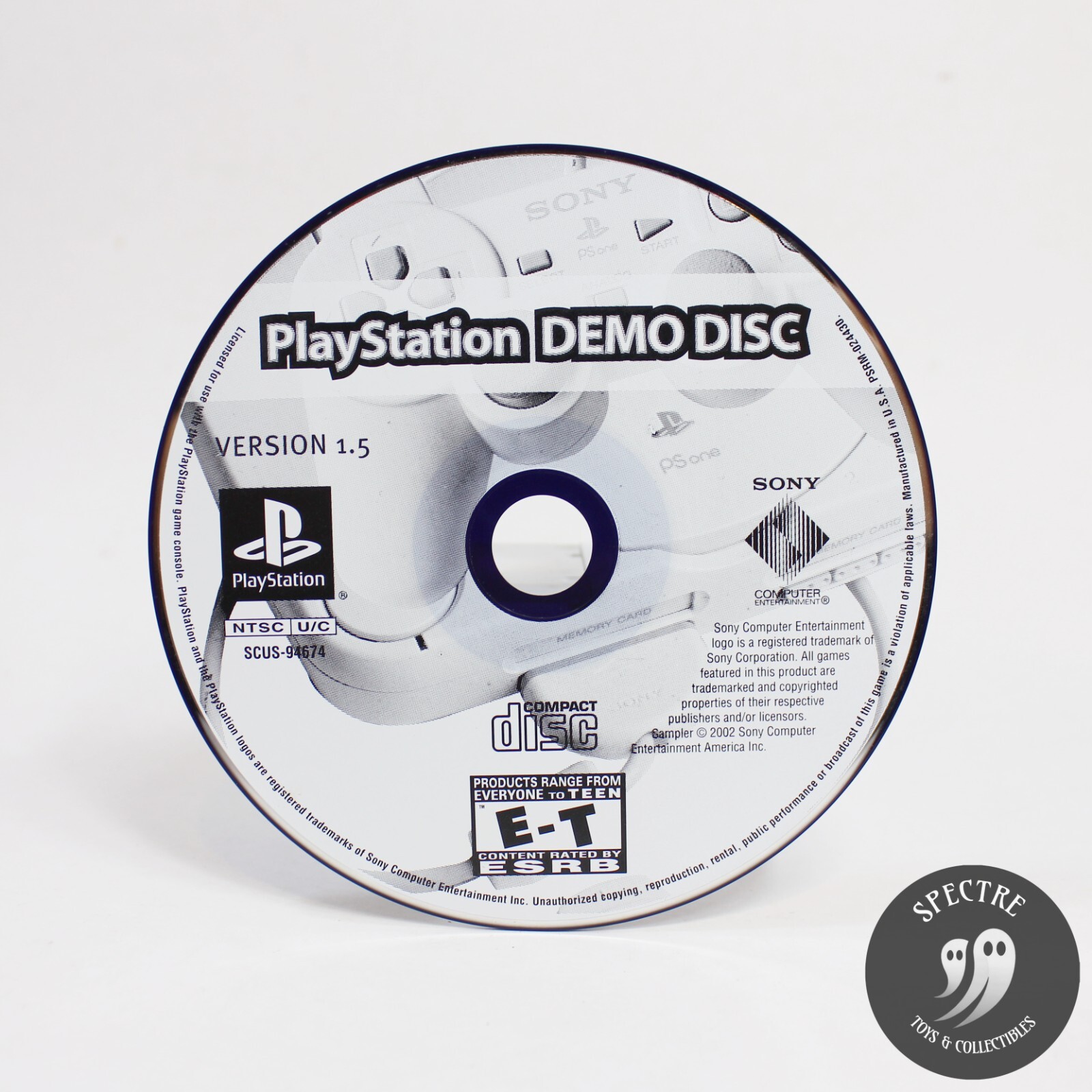 PlayStation Underground Demo Disc Version 1.5 (PlayStation 1 , 2002 ...
