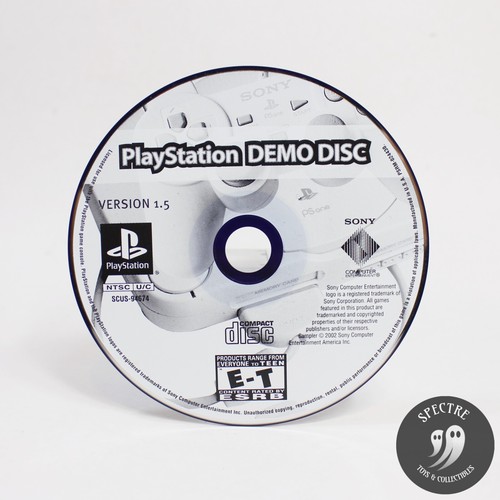PlayStation Underground Demo Disc Version 1.5 (PlayStation 1 , 2002 ...