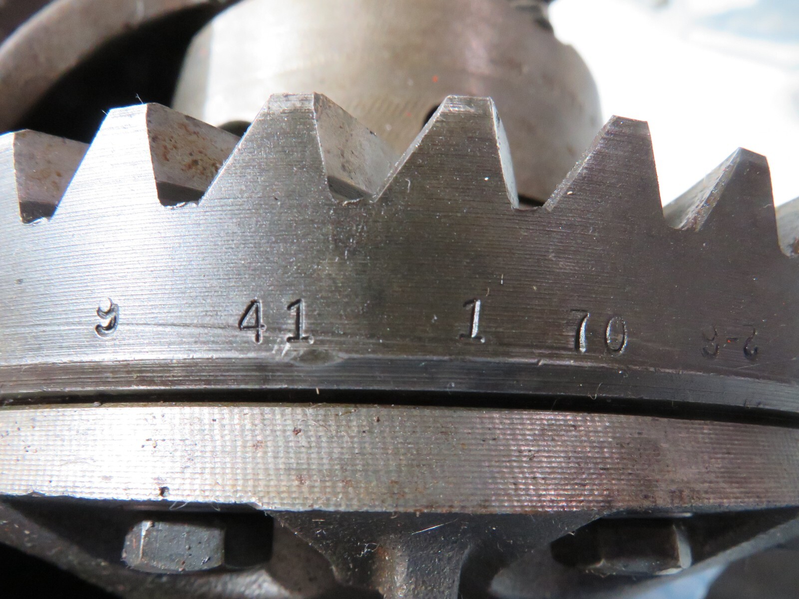 1959 Corvette Posi Rear End GM #3743833-4.56 Date B119 (2/11/59)-Prof ...