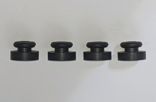 4 Craftsman Bench Grinder Base Bushings 5537401 Black Rubber Foot Feet ...