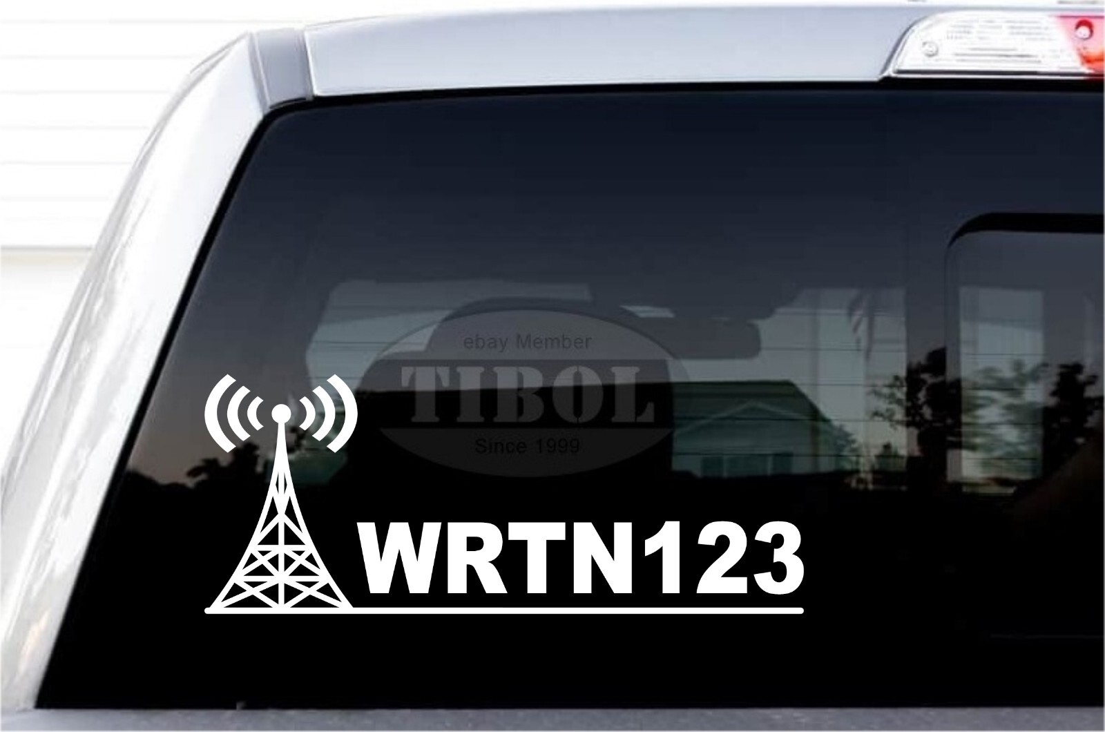 GMRS Radio Call Sign Decal Amateur Radio Callsign Stickers Antenna ...