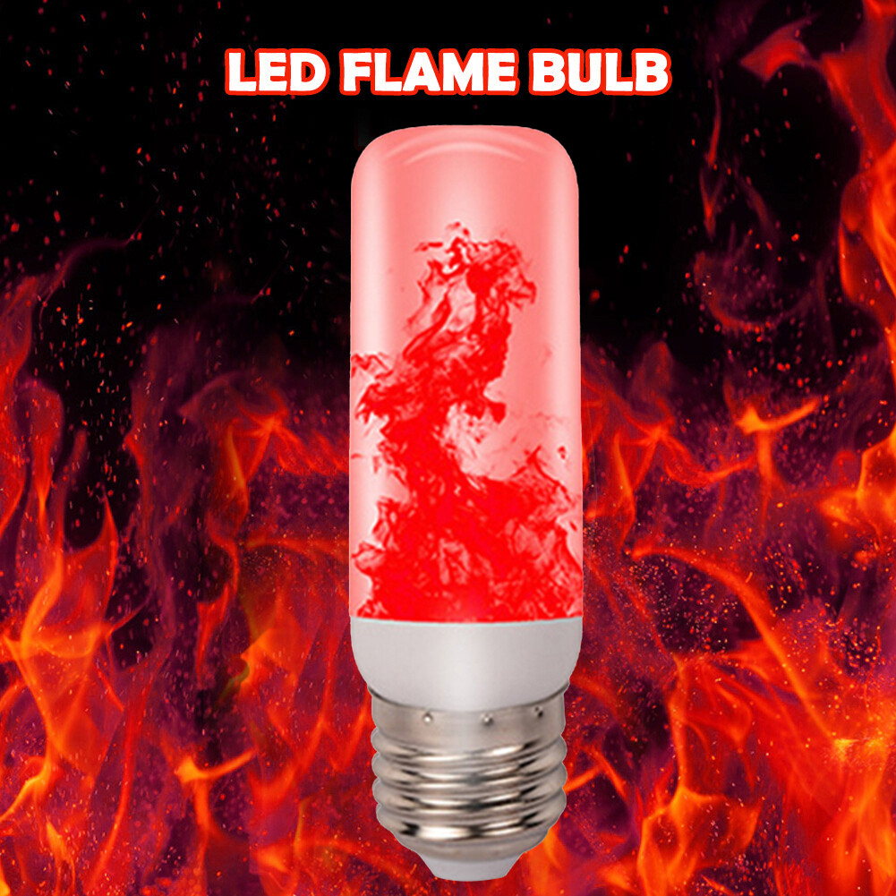 E27E26 LED Flame Light Bulb Novelty Creative Party Wedding Decor (Red) | eBay.de