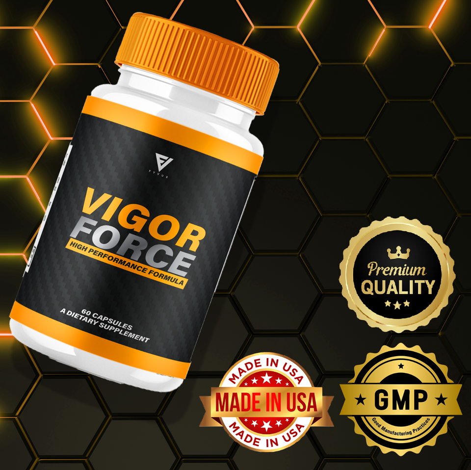 (2 Pack) Vigor Force Supplement for Men VigorForce Max Strength (120 ...