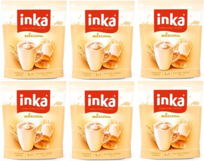 6 x Inka MILK Instant Cereal Coffee - Bag 6 x 200g / 7.1oz | eBay