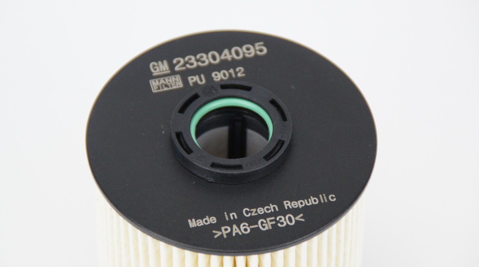 MANN GM Fuel Filter 23304094, PU9012, PA6-GF30 Made in Czech | eBay